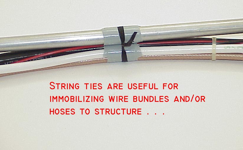 AeroElectric Connection - Wire Bundle Tying Techniques